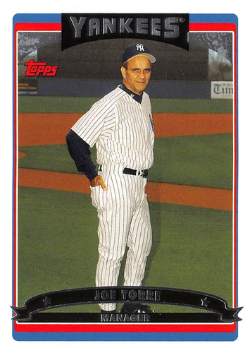 2006 Topps #587 Joe Torre New York Yankees 🔥⚾🔥 | eBay