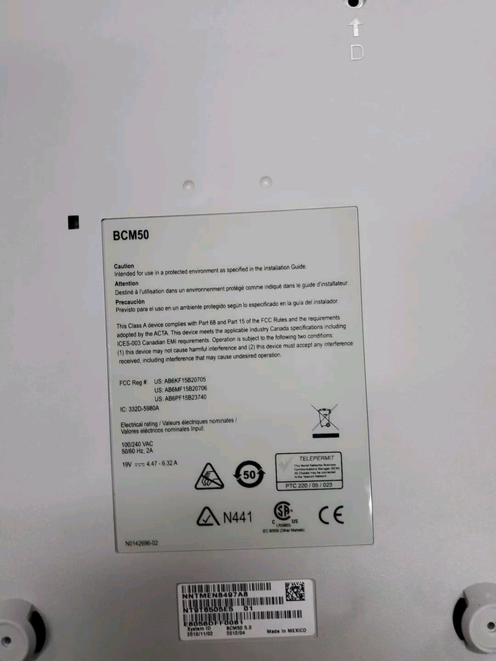 NORTEL BCM50 Business Communications Manager | eBay