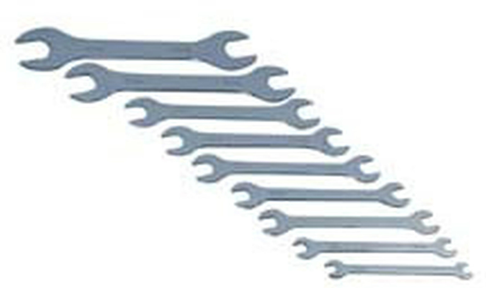 V 8 Tools 9 PCS METRIC SUPER THIN WRENCH DOUBLE OPEN END 8 MM TO 32 MM ...