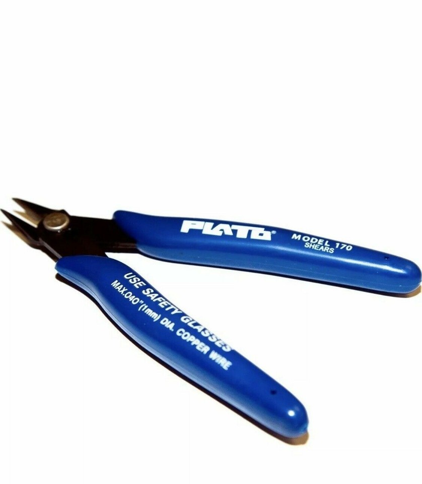 New ELECTRICAL WIRE CUTTING TOOL PLATO MODEL 170 SHEARS SNIPS SIDE ...