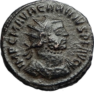 CARINUS w Carus on Authentic Ancient 283AD Genuine Roman Coin of ...