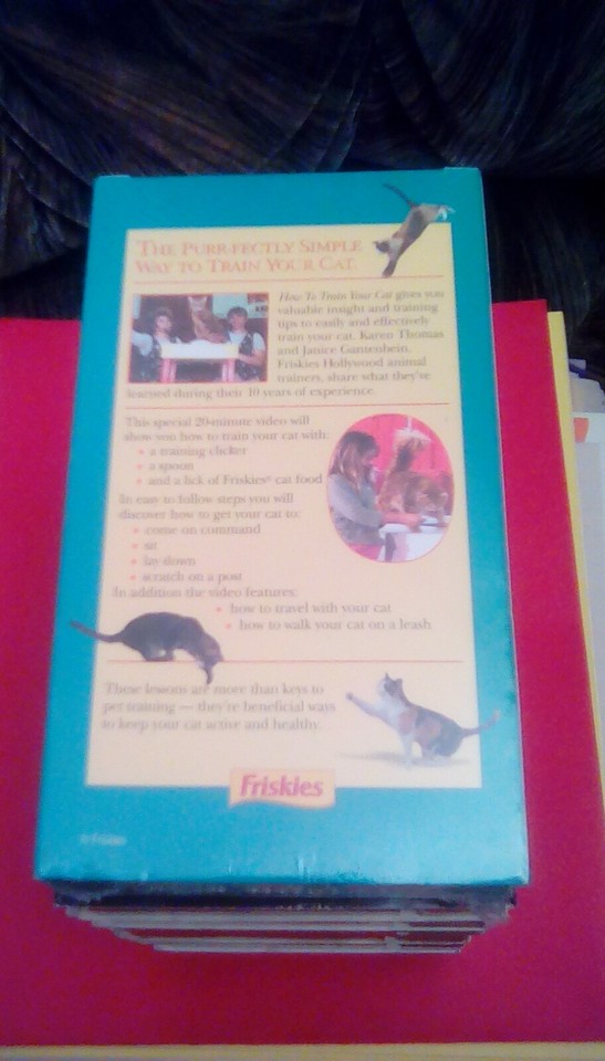 Friskies - How To Train Your Cat VHS training tips for your kitten ...