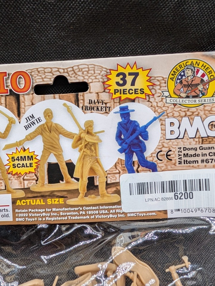 BCM TOYS THE ALAMO CLASSIC SOLDIERS 37PCS TEXAS HISTORY USA FAST ...