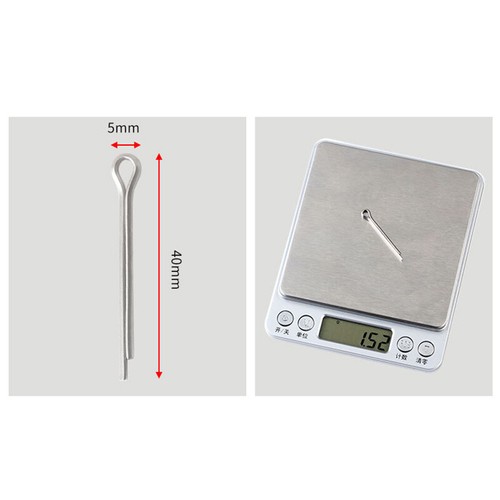 10pcs Bicycle Disc Brake Pads Lock Pin Stainles Steel Split Pin Bike ...