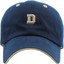 ABC Letter Embroidery INITIAL Navy Dad Hat Baseball Cap Adjustable | eBay