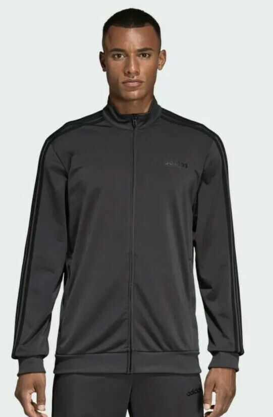 New Adidas ESSENTIALS 3-STRIPES or TRICOT TRACK JACKET Mens Sizes ...
