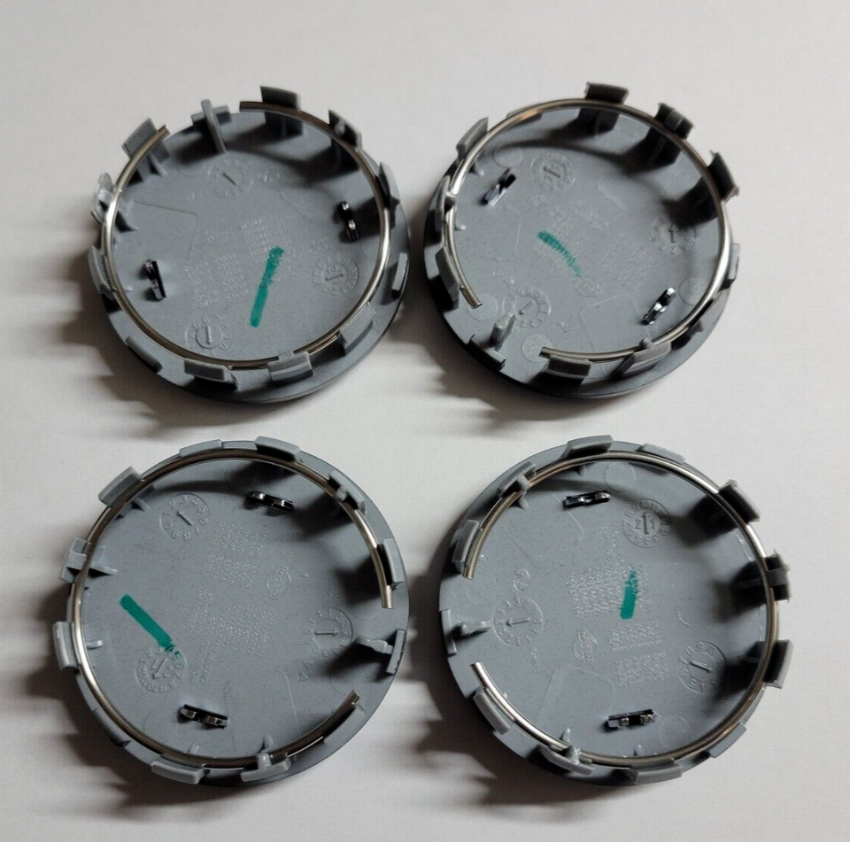 4 New Factory Original BLACK 2 1/8" Nissan Center Cap 40342-4AF2A | eBay