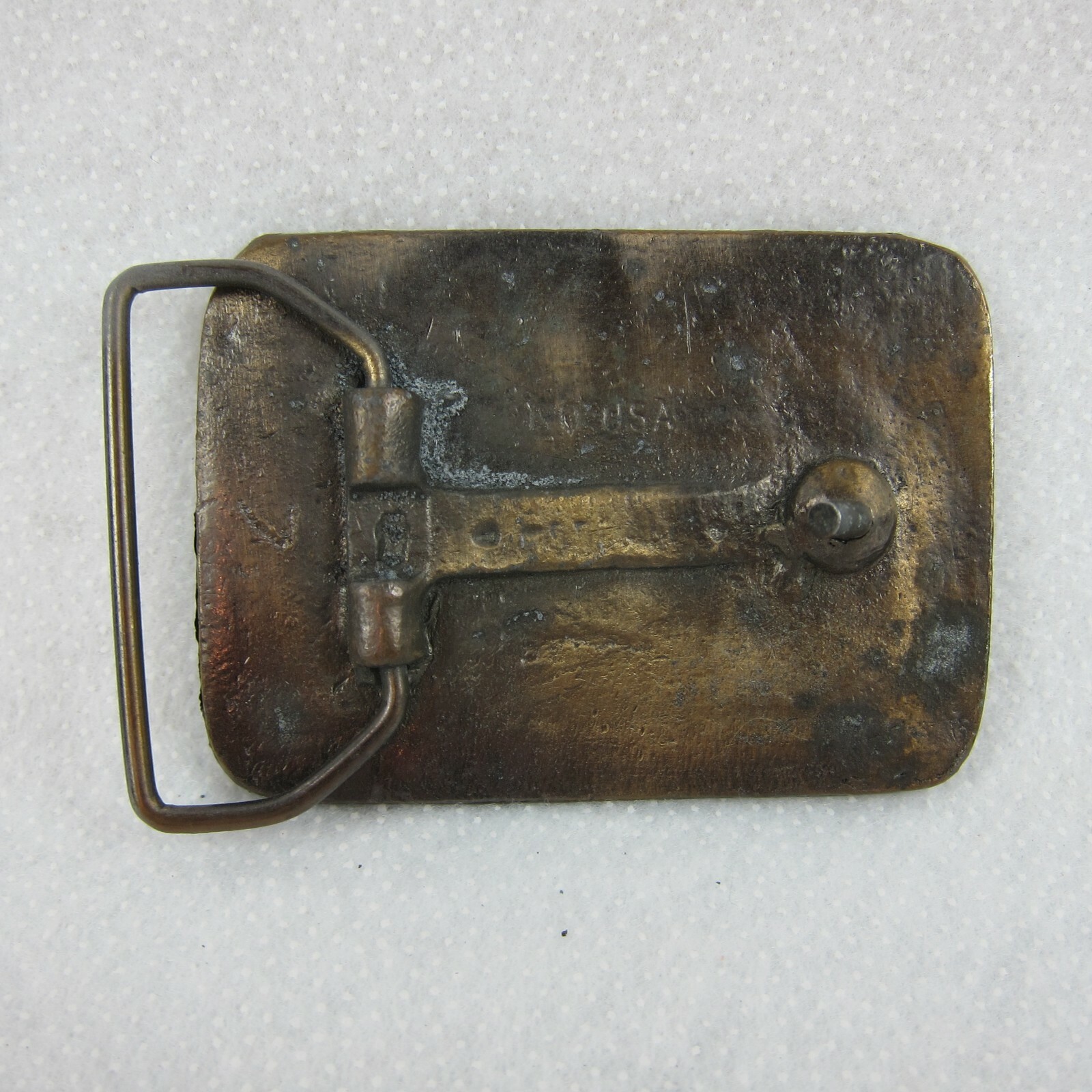 Vintage Metal Belt Buckle Adjustable & Combination Wr… - Gem