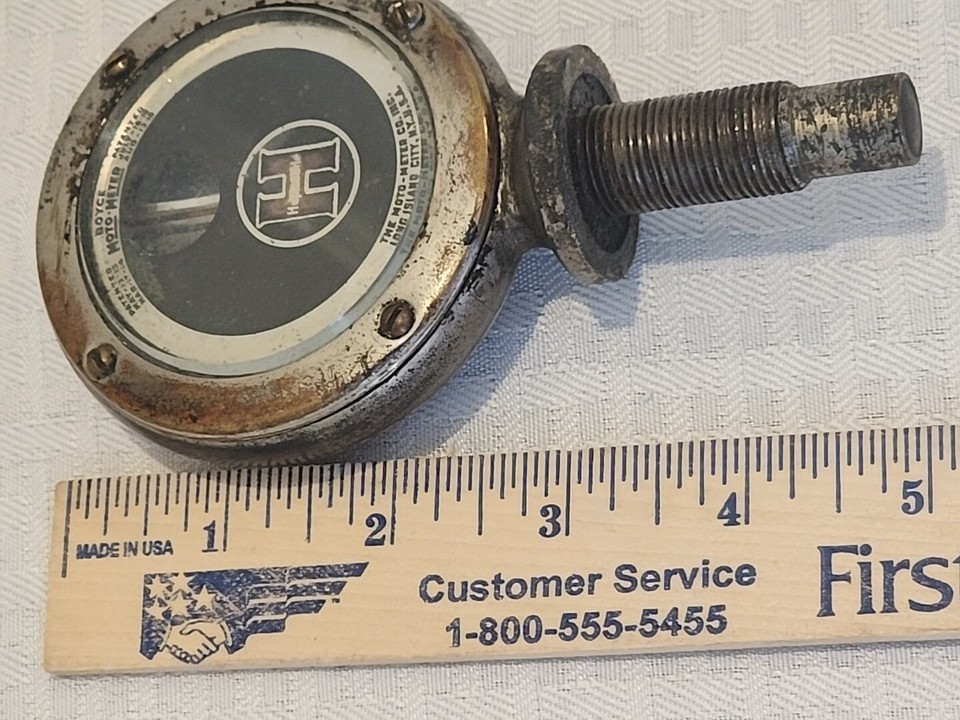 Antique boyce motometer Hupmobile Radiator Temp Gauge As Is | eBay