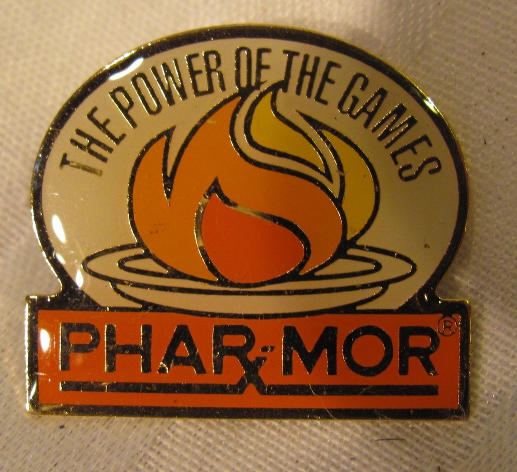 vintage Phar Mor pin, the power of the games, Olympic? | eBay