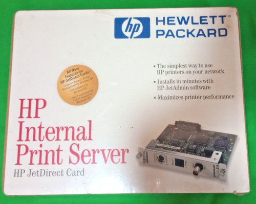 Hewlett Packard HP Internal Print Server HP JetDirect Card | eBay