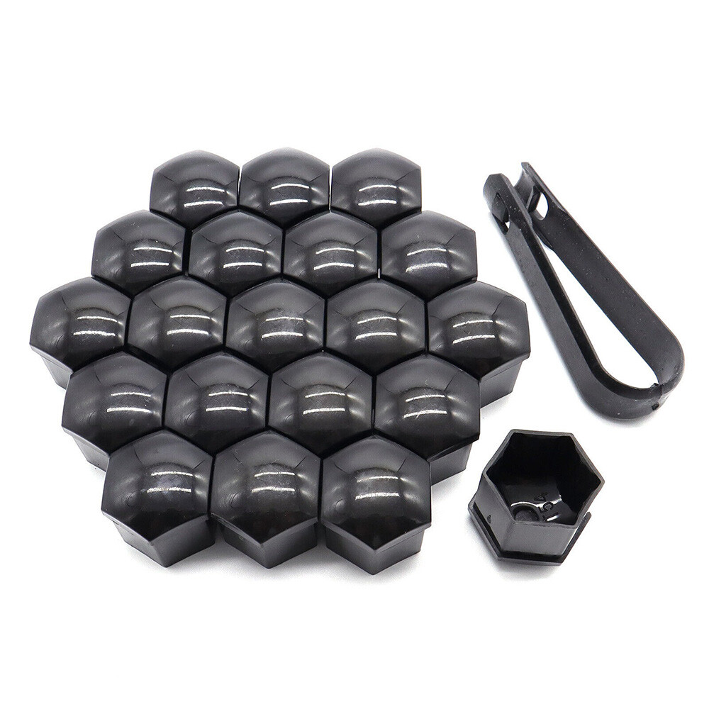 20Pcs 19mm Car Wheel Lug Nut Cover Bolt Protector Hub Screw Cap Trims ...