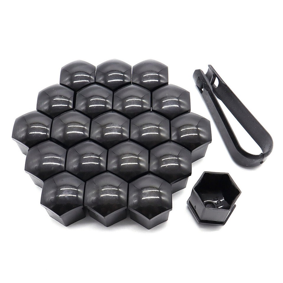 20Pcs 19mm Car Wheel Lug Nut Cover Bolt Protector Hub Screw Cap Trims ...