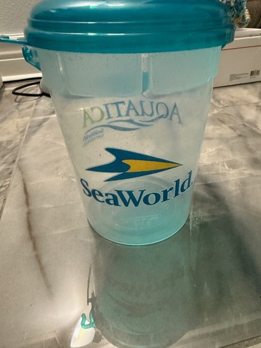 SEAWORLD AQUATICA refill collectible POPCORN BUCKET 2025 from orlando ...