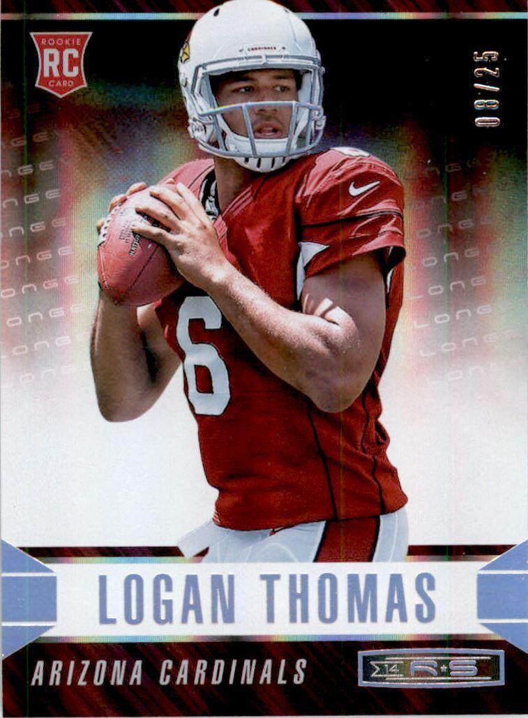 2014 Panini Rookies & Stars - Logan Thomas #165 Longevity Parallel Platinum /25 (RC) for sale ...