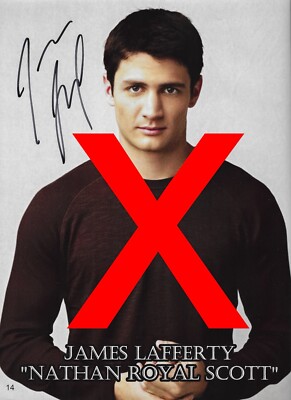 One Tree Hill James Lafferty Autographed - 8x10 Photo RP | eBay