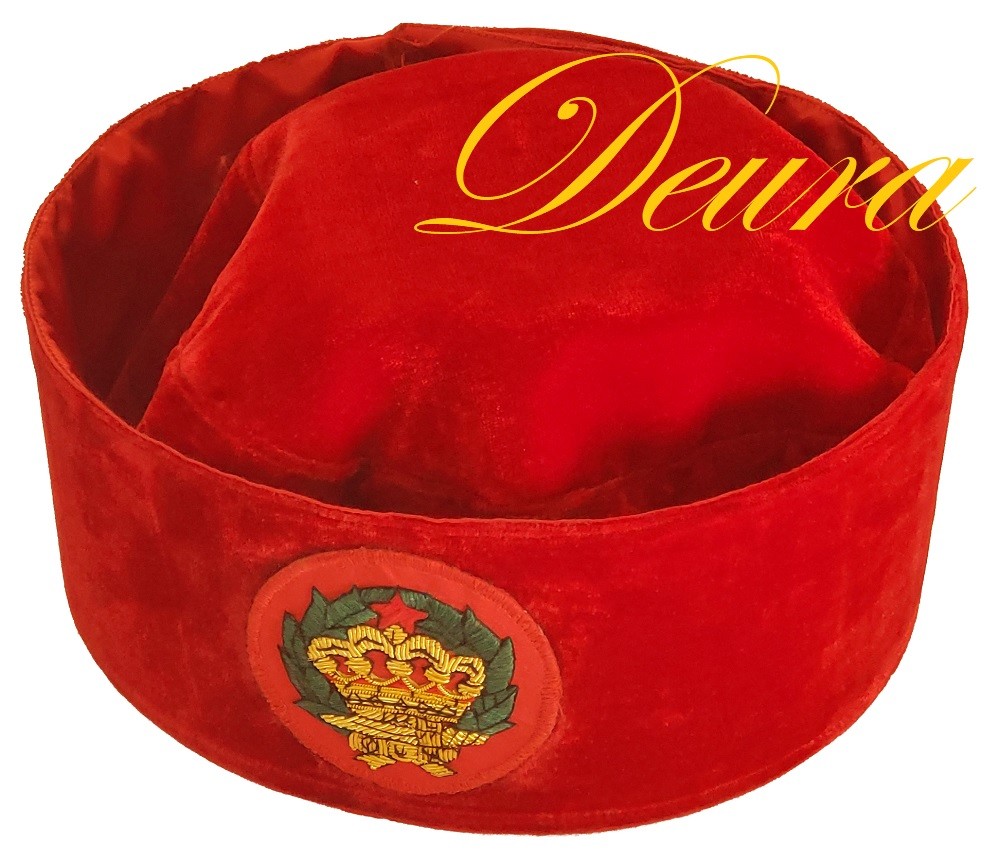 Order Of The Amaranth Crown Red Velvet Adjustable Masonic HAT CAP Hook ...