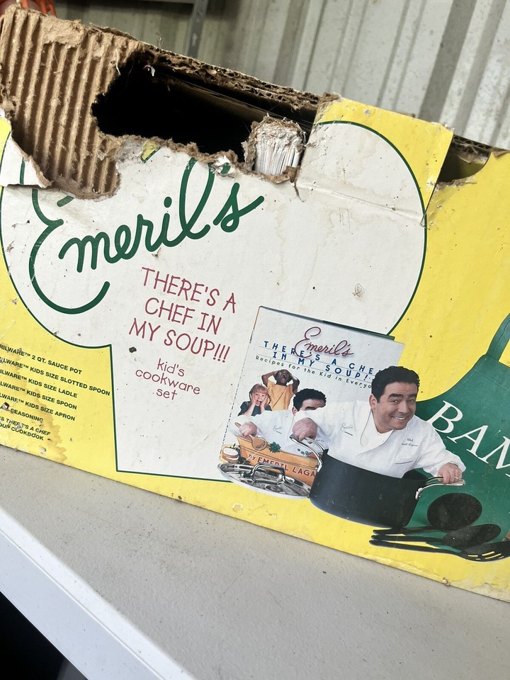 Emerilware Kids 7 Piece Cookware Set There’s A Chef In My Soup Emeril’s ...