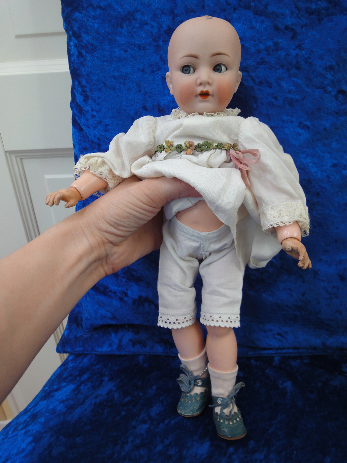 Antique doll K & R Simon & Halbig 117 x rare character doll Kammer ...