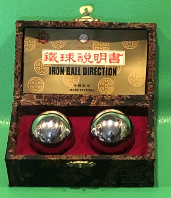 BAODING IRON BALL DIRECTION - VINTAGE 1985 W/ CASE & INSTRUCTIONS | eBay