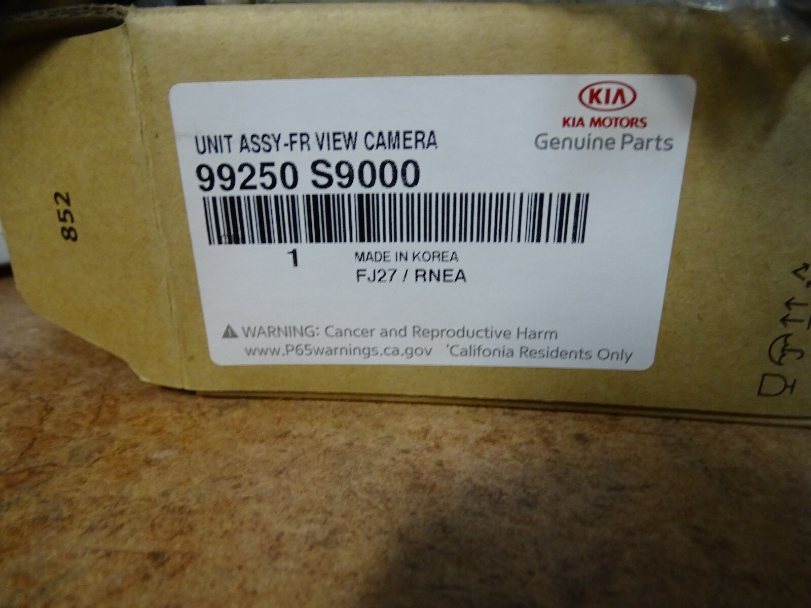 20-21+Kia+Telluride+Genuine+OEM+Front+View+Camera+99250S9000+99250 ...