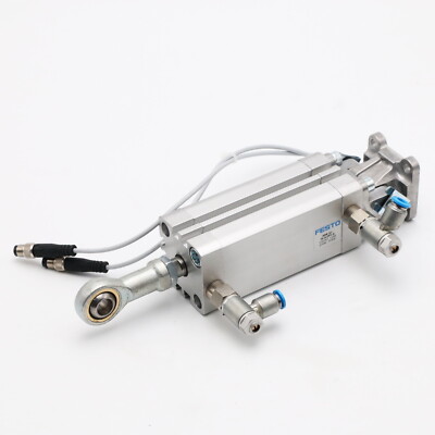 Festo 536267 Kompaktzylinder ADN-32-70-A-PPS-A mit Halter + Sensoren ...