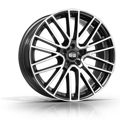 CERCHIO IN LEGA PER ALFA ROMEO GIULIA 8,5J 19" ELITE WHEELS TITANIUM ...