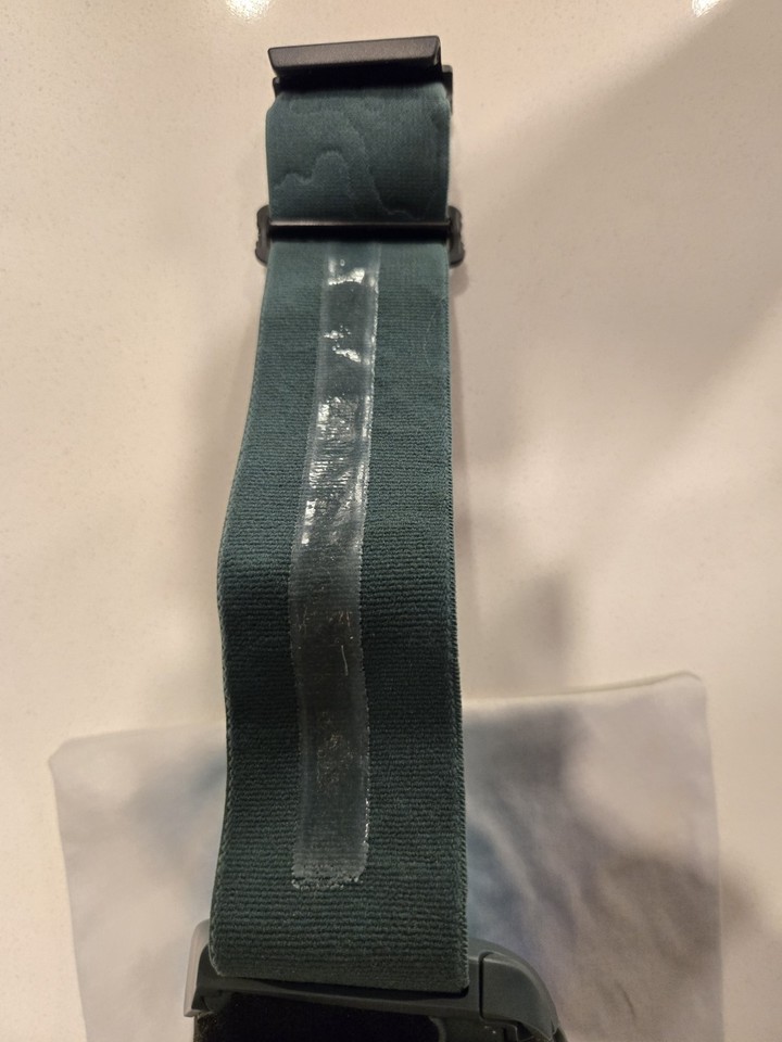 Smith 4D Mag Spruce Flood Green Goggle Chromapop Sun Green Mirror Used ...