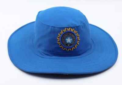 Team India Cricket Umpire Free Size Hat with BCCI logo Blue ODI IPL T20 ...