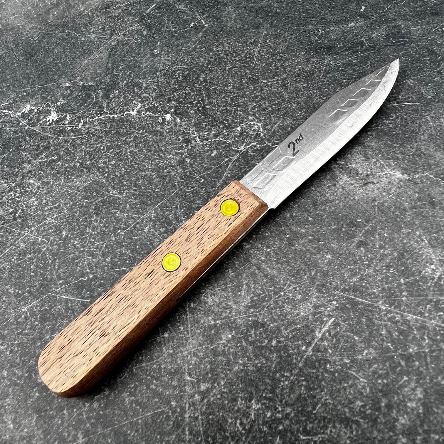 Ontario USA Old Hickory Wood Handle Carbon Steel Fixed Blade Paring ...