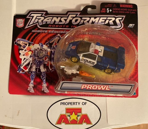 2001 Transformers Robots in Disguise RID Prowl Blue Version Sealed ...