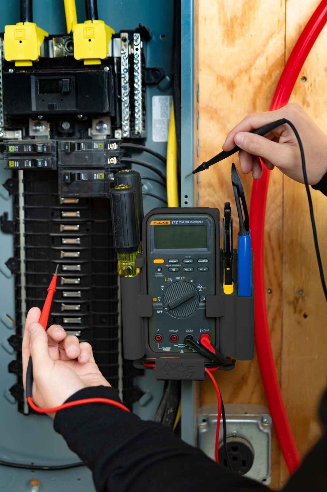 Fluke 87 Meter Case, Magnetic, Tool Holder, Meter Leads, Klein, WIHA ...