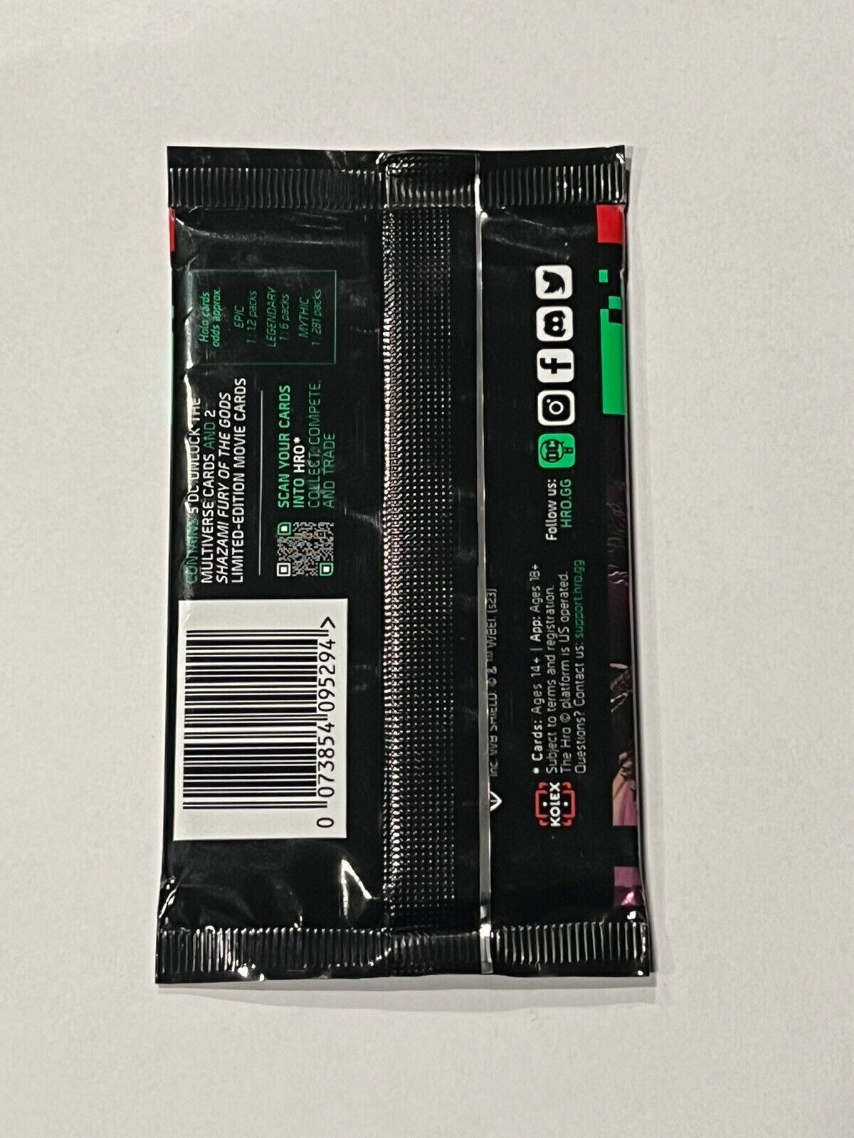 Shazam Fury Of The Gods Trading Card Packet Cinemark Movie Premiere ...