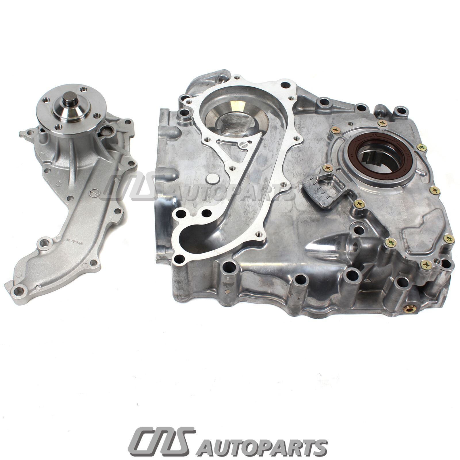 Timing Cover w/ Oil Water Pump Fits 94-04 Toyota 4Runner Tacoma 2.7L ...