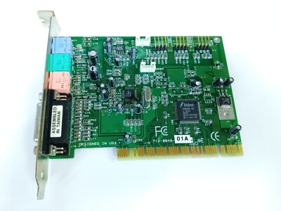 Vintage Trident 4DWave-DX Midi PCI Sound Card PCI 4D Wave SMI Predator ...