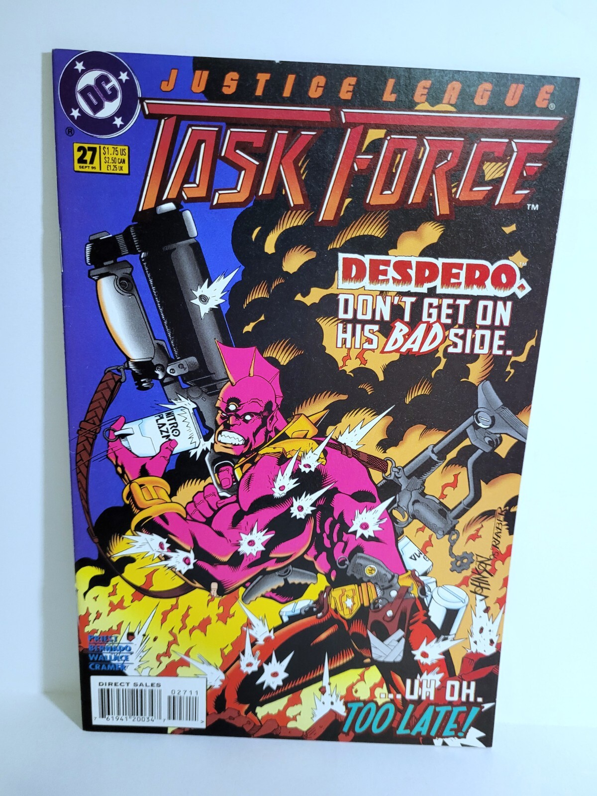 Justice League Task Force #27 DC Comics 1995 VF Despero | eBay