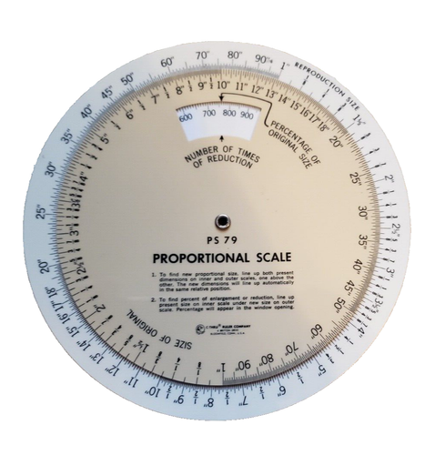 Proportional Scale PS 79 C-Thru, 6-inches, pre-owned, excellent ...