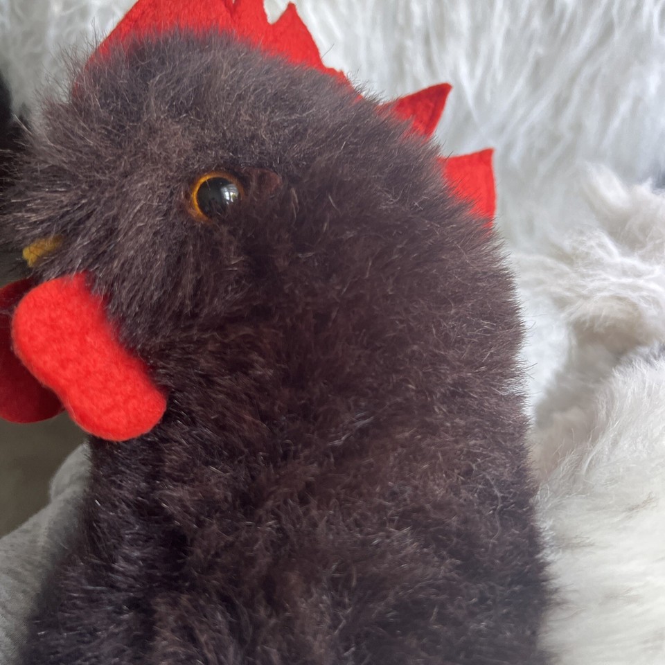 Vintage Heartline 1986 Stuffed Animal Chicken Rooster 12” Aka Colonel ...