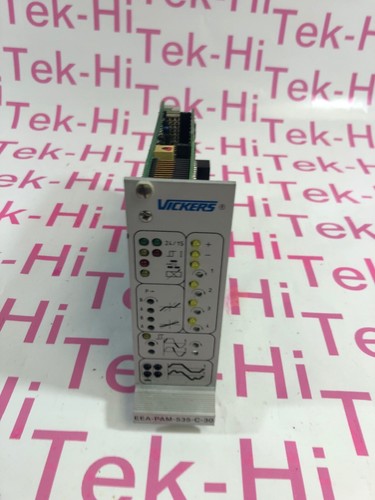 VICKERS EEA-PAM-535-C-30 VALVE POWER AMPLIFIER EEAPAM535C30 "overnight ...