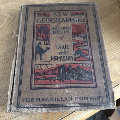 New Geographies Second Book by Ralph S. Tarr & Frank M. McMurry Rare ...