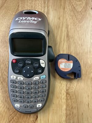 DYMO LetraTag Portable Labeler Label Maker Machine Thermal Printer ...