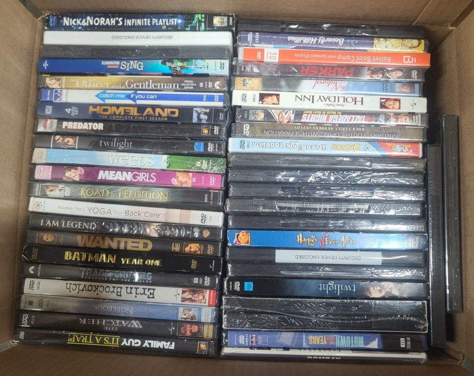 240 Wholesale Lot DVD Movies Assorted Bulk Free Shipping Video Dvds | eBay