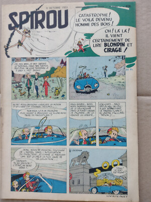 Journal de Spirou 808 - 16 Année 1953 - FRANQUIN - complet de ses 24 pages | eBay
