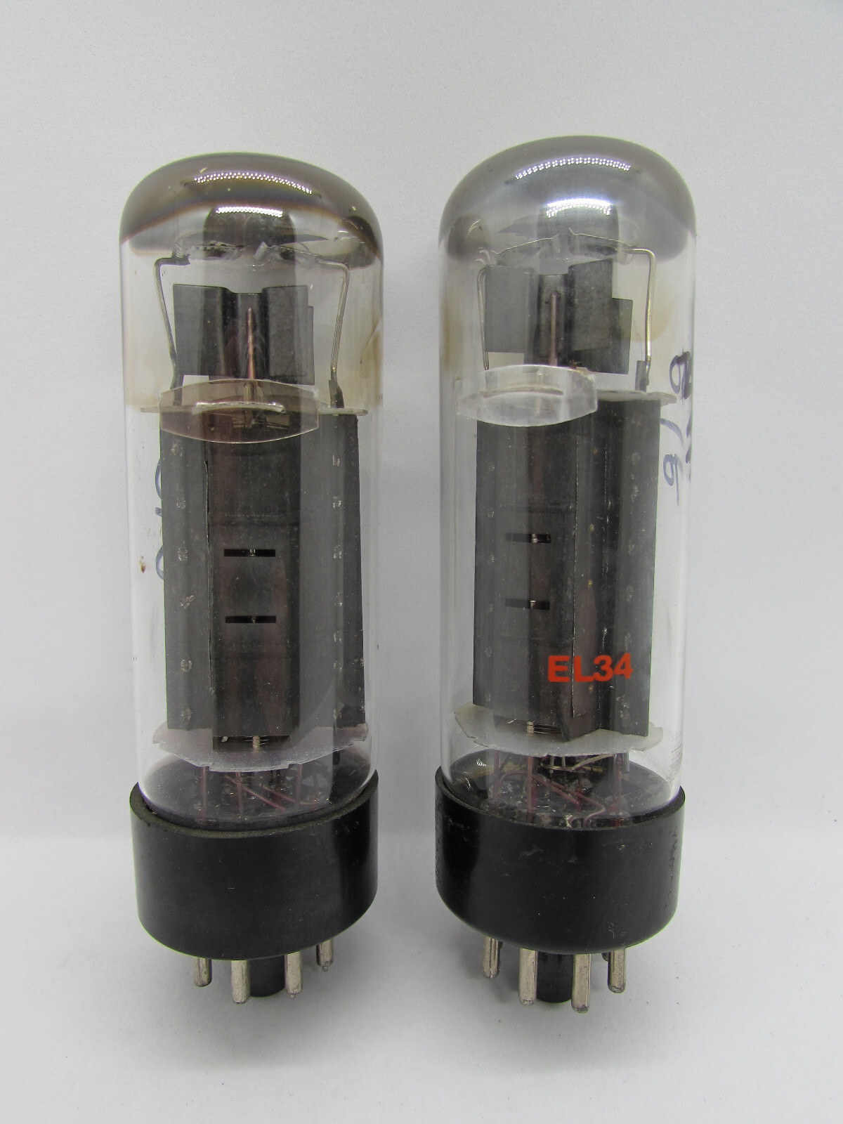 MATCHED PAIR OF CHINESE EL34 ORGAN REPAIR STOCK VACUUM TUBES (BJR0018 ...