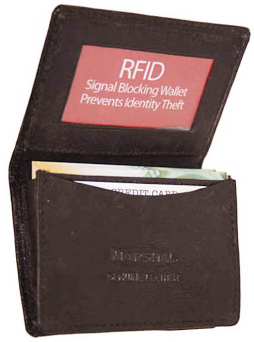 Genuine Leather 18 Credit Card Wallet ID Holder Mens Front Pocket | eBay