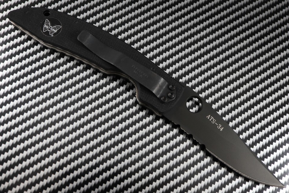[NEW!] BENCHMADE 812SBT MINI AFCK ATS-34 Steel G10 Scales Vintage ...