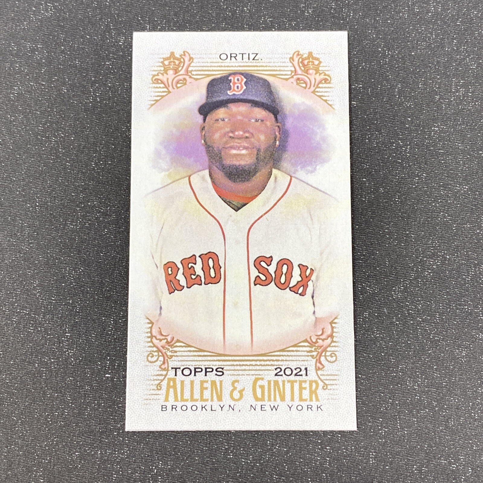 2021 Topps Allen & Ginter MINI A&G BACK David Ortiz #19 Parallel Card ...