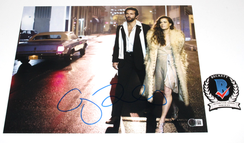 AMY ADAMS SIGNED AMERICAN HUSTLE 11x14 MOVIE PHOTO BECKETT COA ACTRESS ...