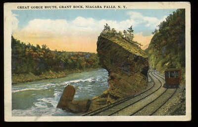 Great Gorge Route Grant Rock Niagara Falls New York Railroad Train ...