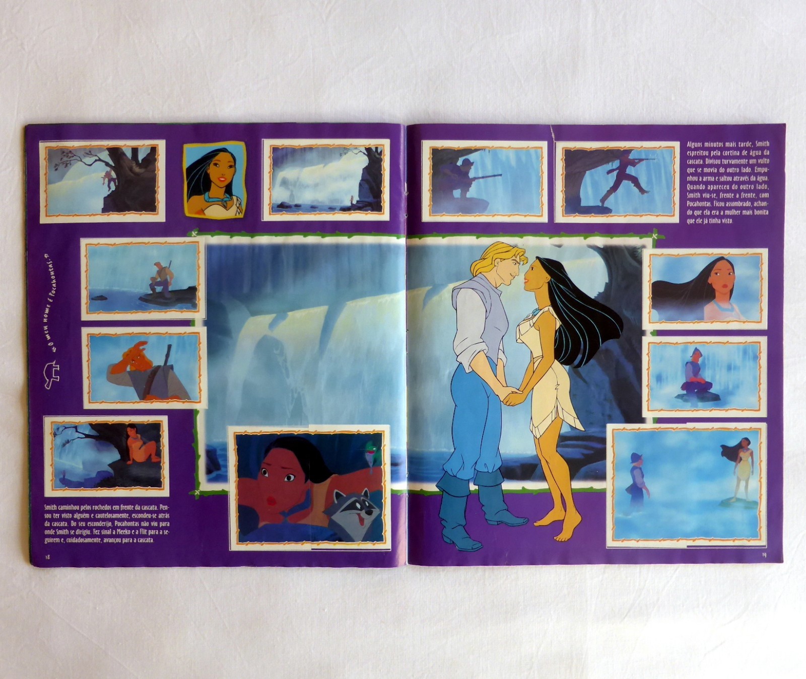 DISNEY POCAHONTAS STICKER ALBUM complete PANINI | eBay UK